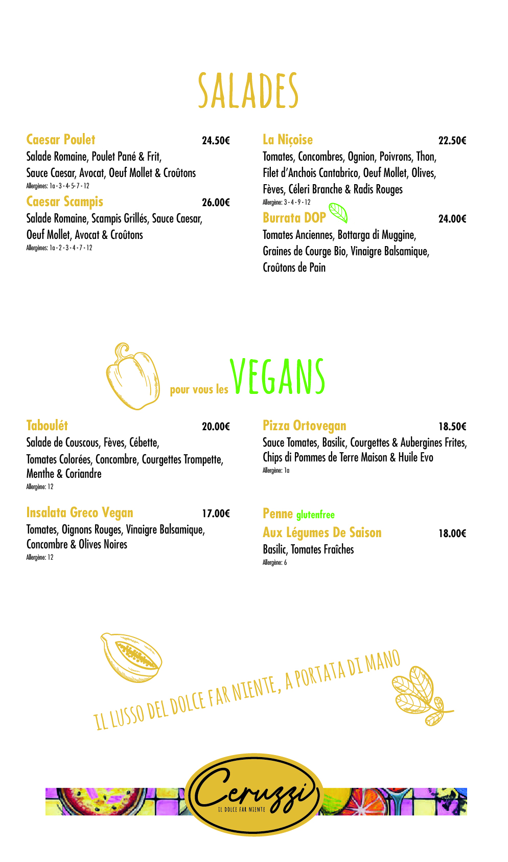 Menu – Ceruzzi